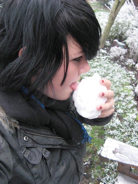 "What Does Snow Taste Like?" by nonameyetaglam | Redbubble