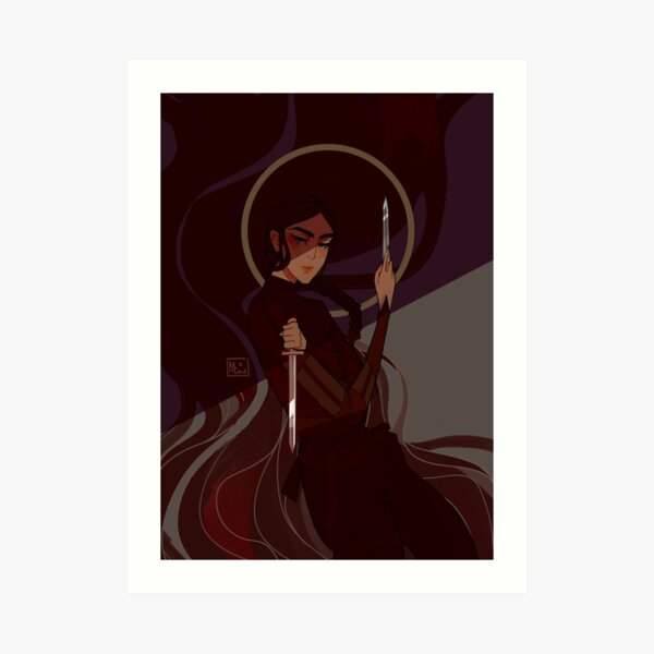 Inej Ghafa Art Print For Sale By Monolime Redbubble