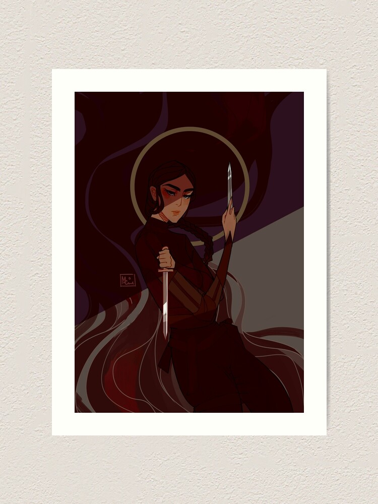 Inej Ghafa Art Print For Sale By Monolime Redbubble