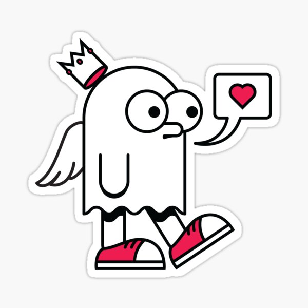 "Lovely Lucy" Sticker for Sale by DeltaCubed | Redbubble