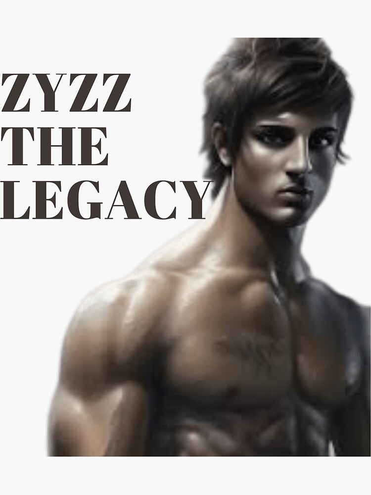 "Zyzz The Legacy Poster" Sticker for Sale by Shayzen01 | Redbubble