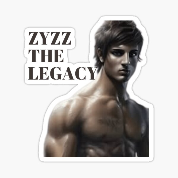 "Zyzz The Legacy Poster" Sticker for Sale by Shayzen01 | Redbubble