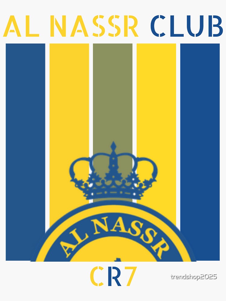 "Cristiano Ronaldo signs for Saudi Arabian club Al-Nassr" Sticker for ...