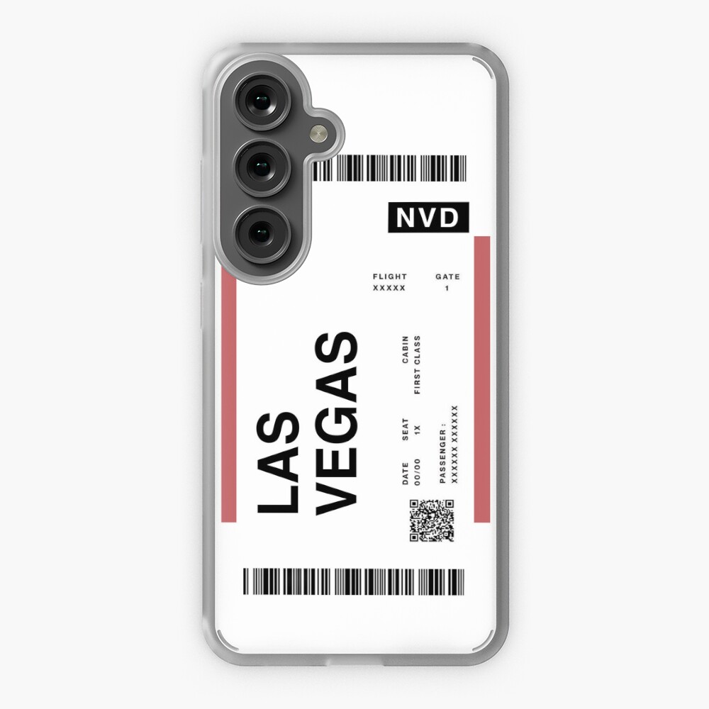 "Las Vegas plane ticket" Sticker by Famousstickers- | Redbubble