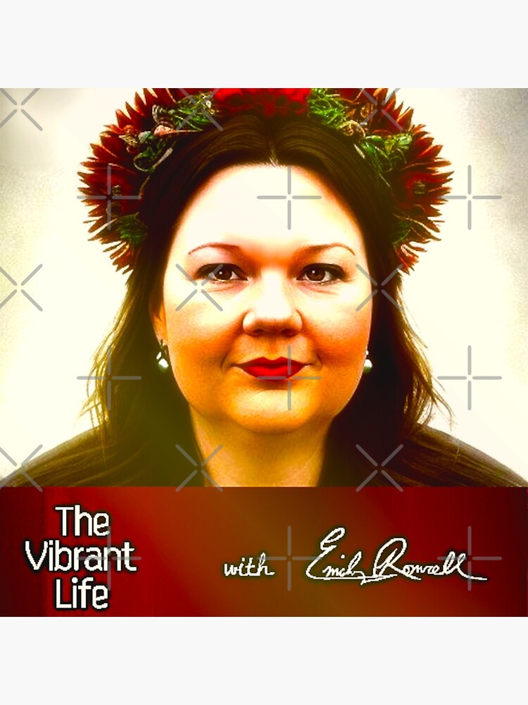 "The Vibrant Life with Emily Romrell" Art Print for Sale by ...