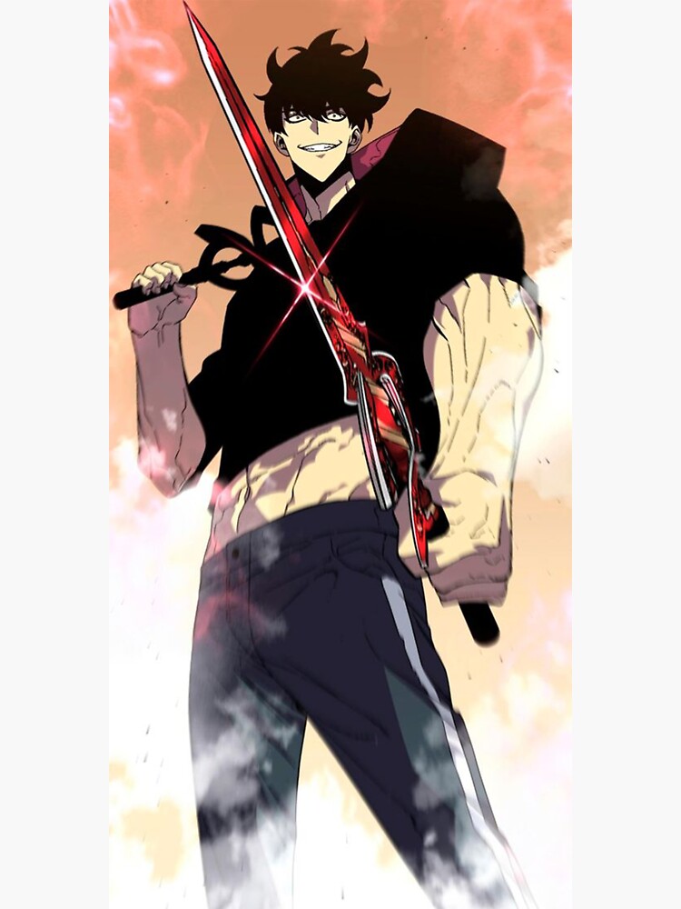 "Sung Jin Woo" Sticker for Sale by HD90 | Redbubble