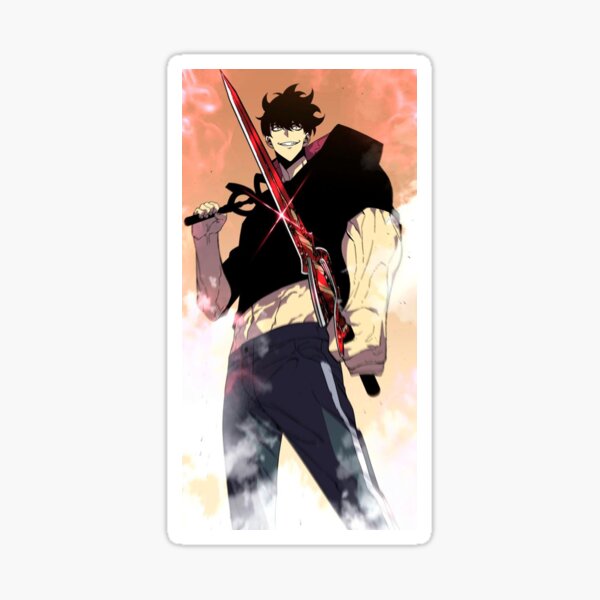 "Sung Jin Woo" Sticker for Sale by HD90 | Redbubble