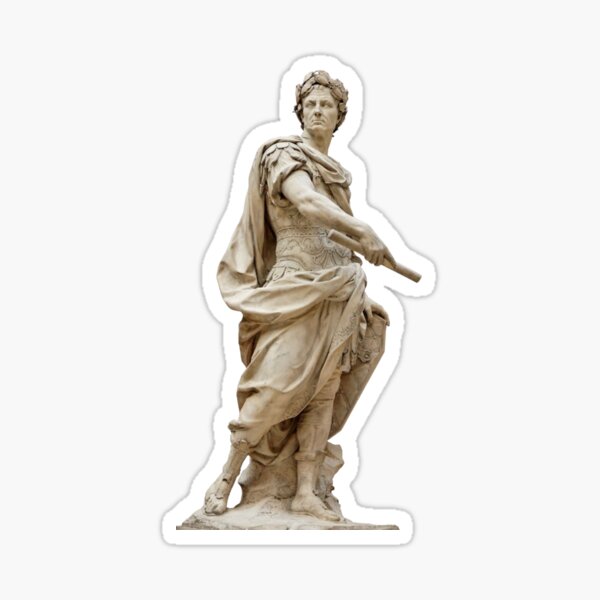 "Julius Caesar Statue" Sticker for Sale by Mastredesign | Redbubble