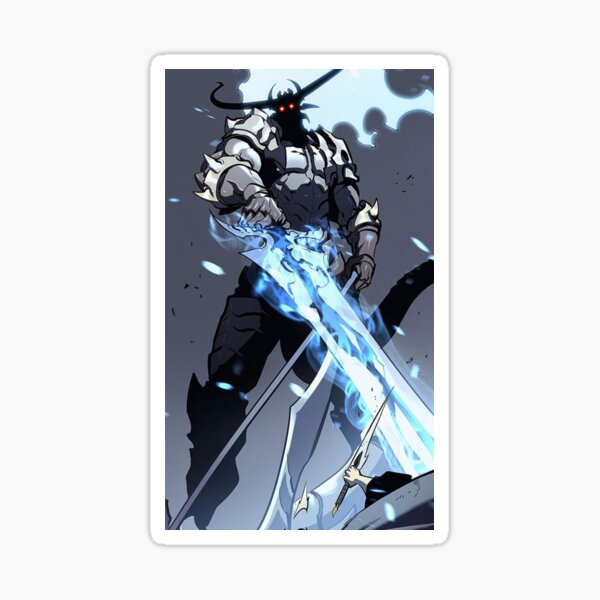 "Solo Leveling" Sticker for Sale by HD90 | Redbubble