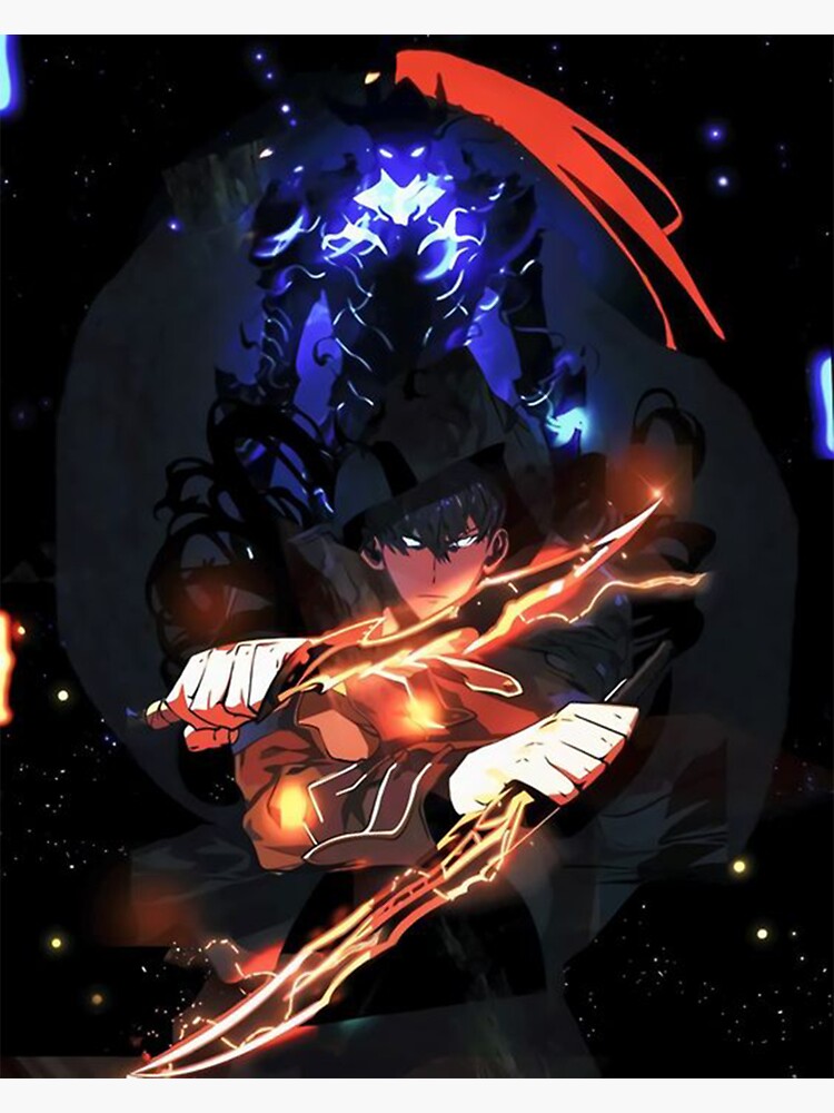 "Solo Leveling" Sticker for Sale by HD90 | Redbubble