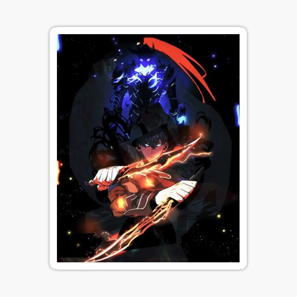 "Solo Leveling" Sticker for Sale by HD90 | Redbubble