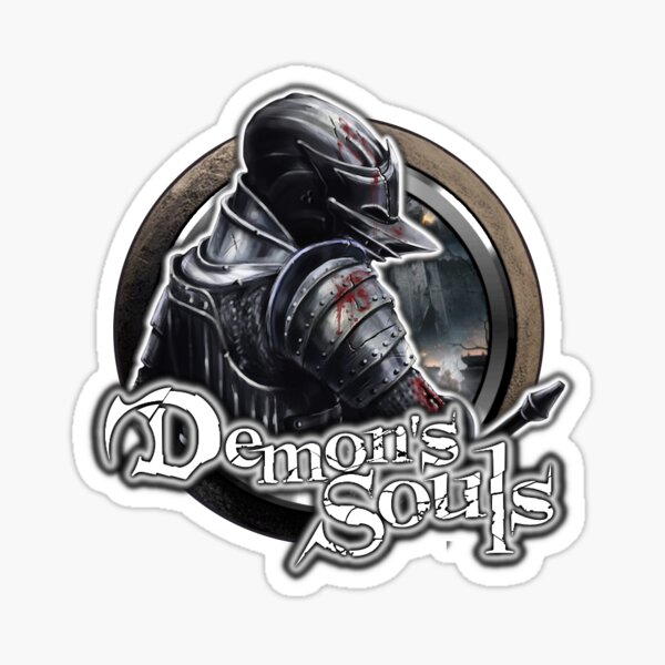 "Demon's Souls logo" Sticker by FirzeCrescent | Redbubble