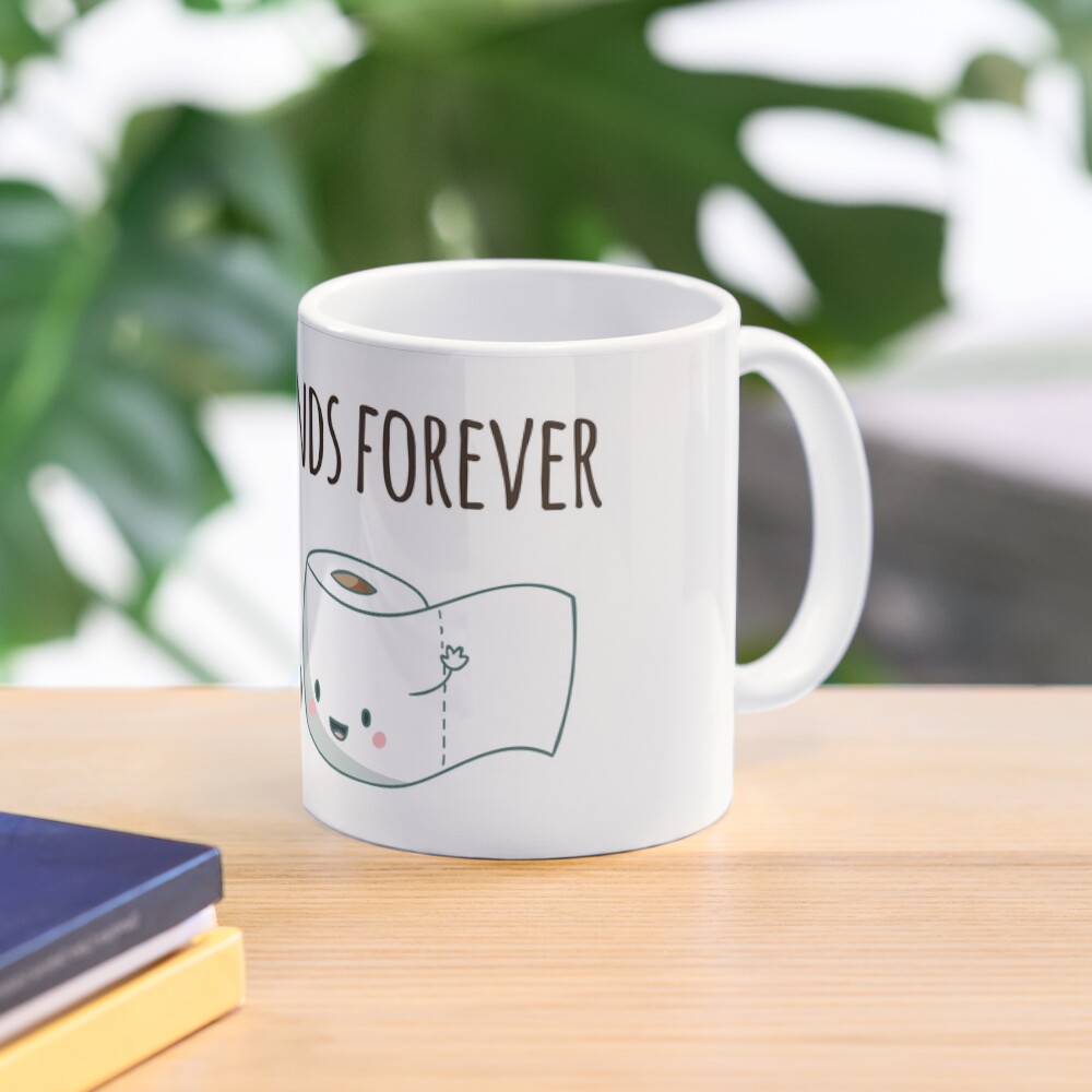 "Best Friends Forever Poop And Toilet Paper Funny" Mug by ...