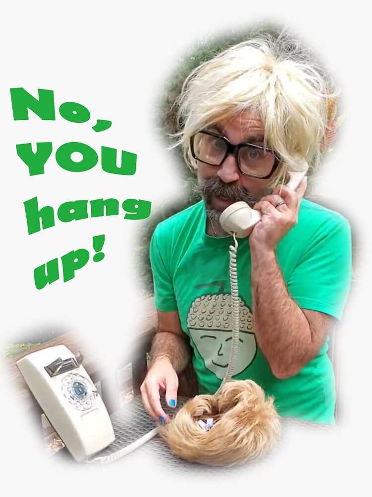 "Hold the phone Bobby Youngblood" Sticker for Sale by Planet-Acorn ...