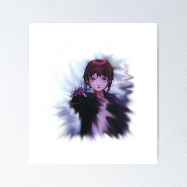 "Serial Experiments Lain" Poster for Sale by Merzig Lahcen | Redbubble