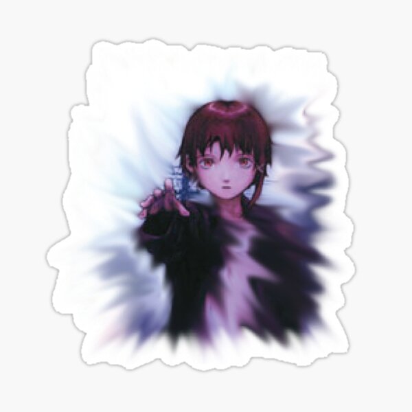 "Serial Experiments Lain" Sticker for Sale by talay-fonttns | Redbubble