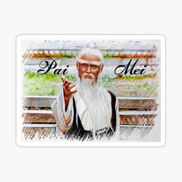 "Pai Mei" Sticker for Sale by DrawingAndText | Redbubble