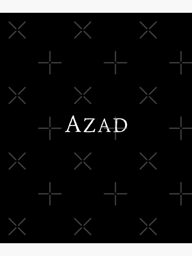 " Azad - Persian (iranian) name" Poster for Sale by Elbenj | Redbubble