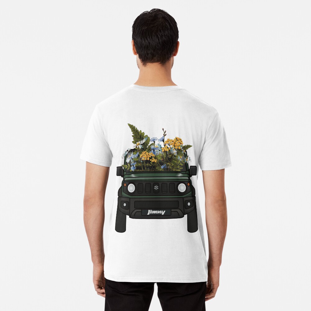 "Suzuki Jimny (Jungle Green) Wildflowers" Sticker for Sale by ...