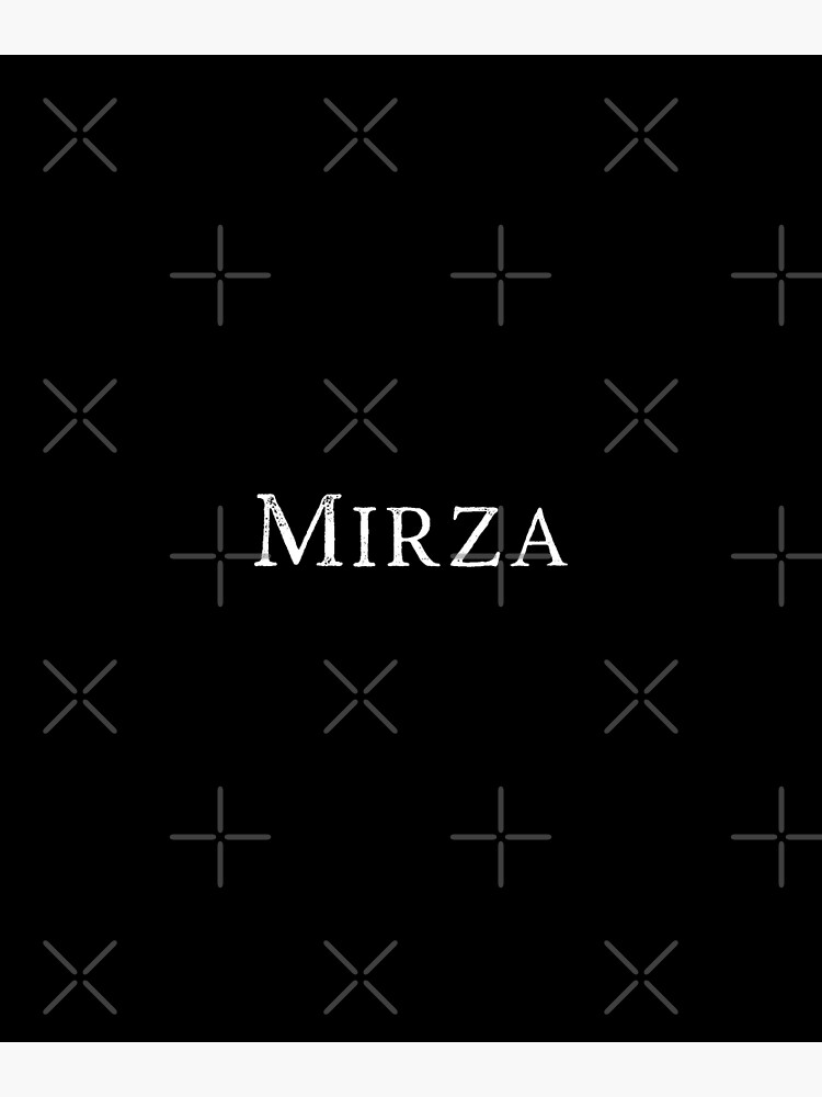 "MIRZA - Persian (iranian) name" Poster for Sale by Elbenj | Redbubble