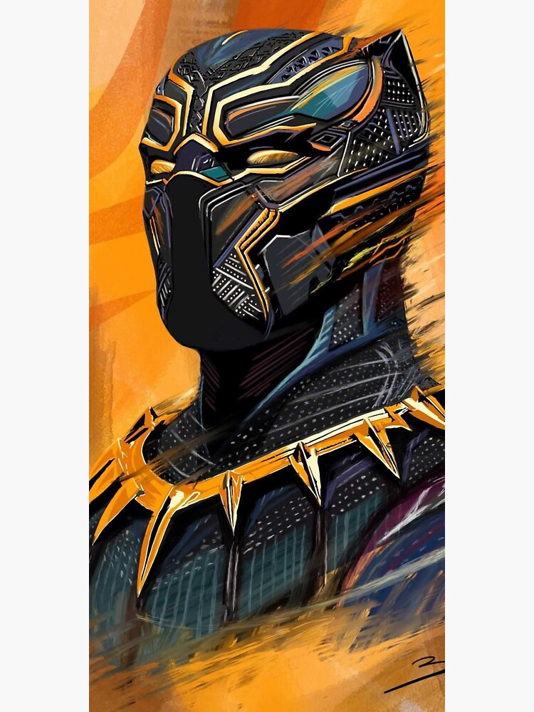 "king- t'challa" Sticker for Sale by Hulk101 | Redbubble