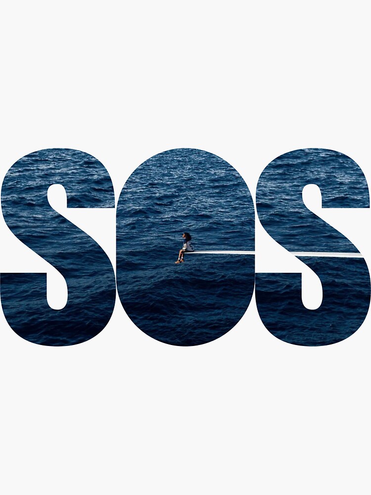 "SZA SOS" Sticker for Sale by Twentyify | Redbubble
