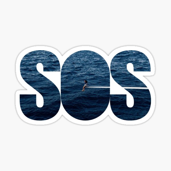 "SZA SOS" Sticker for Sale by Twentyify | Redbubble