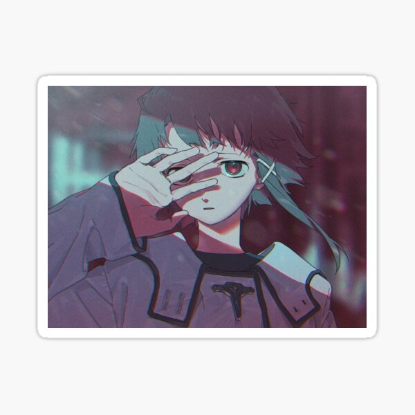 "Serial Experiments Lain" Sticker for Sale by talay-fonttns | Redbubble