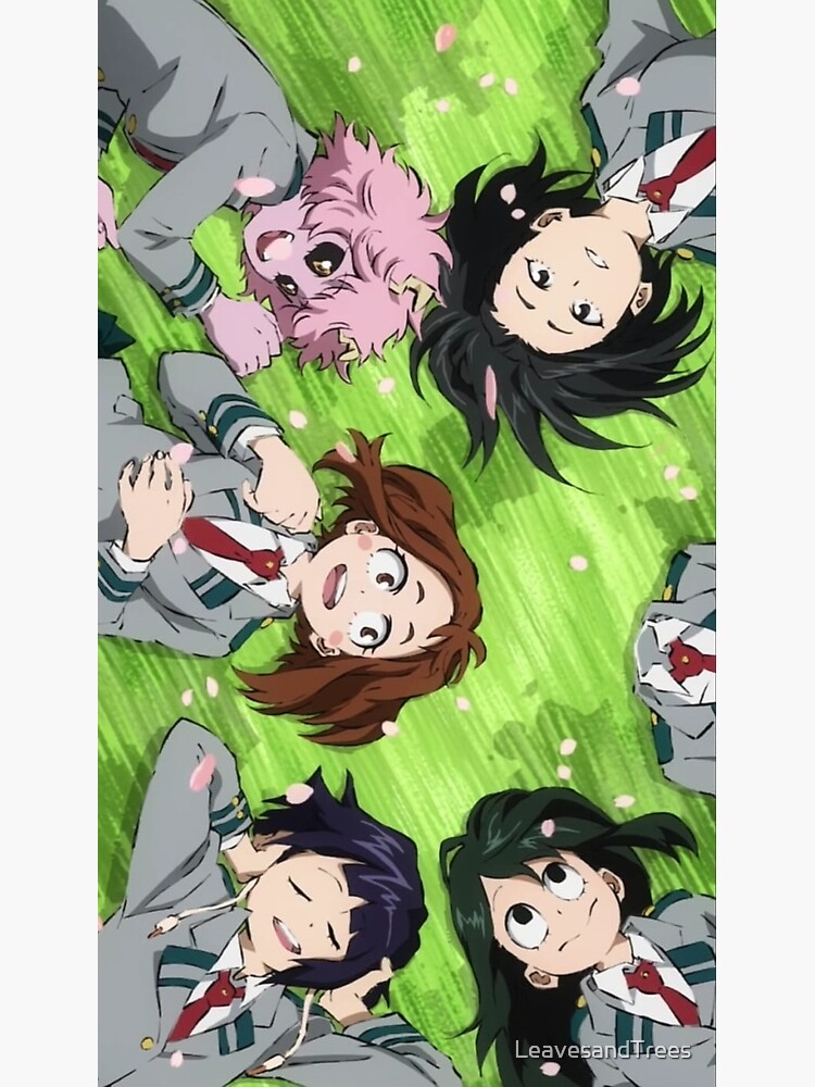 "Mha Girls" Poster for Sale by LeavesandTrees | Redbubble