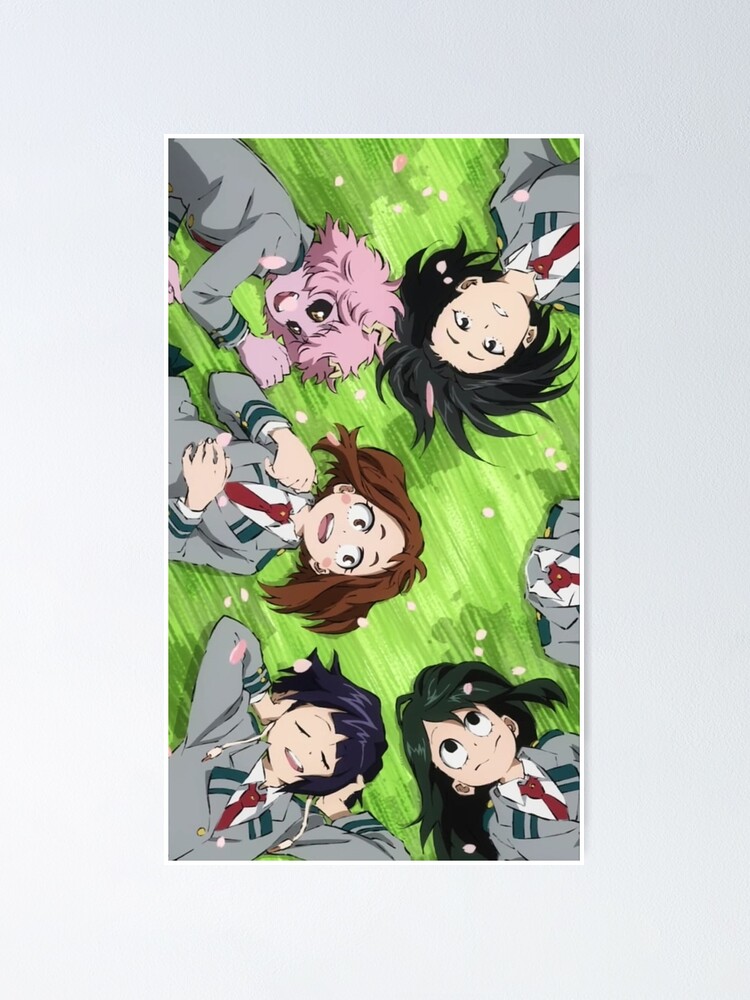 "Mha Girls" Poster for Sale by LeavesandTrees | Redbubble