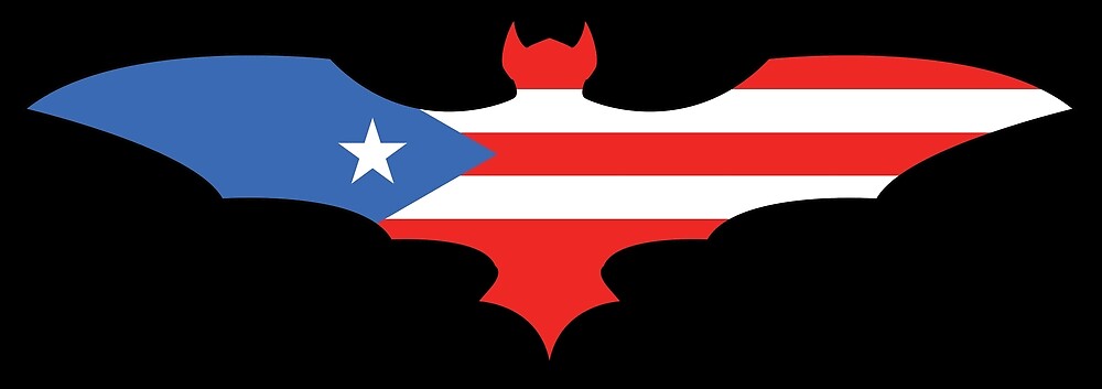 "Puerto Rican Bat Flag" by wickedcartoons | Redbubble