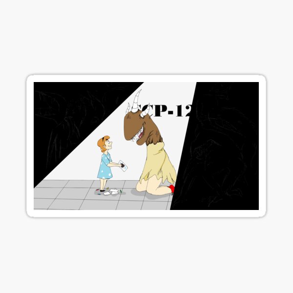 "SCP 1293" Sticker for Sale by FractilesonRB | Redbubble