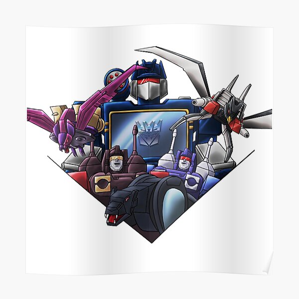 "Soundwave" Poster for Sale by planetcybertron | Redbubble