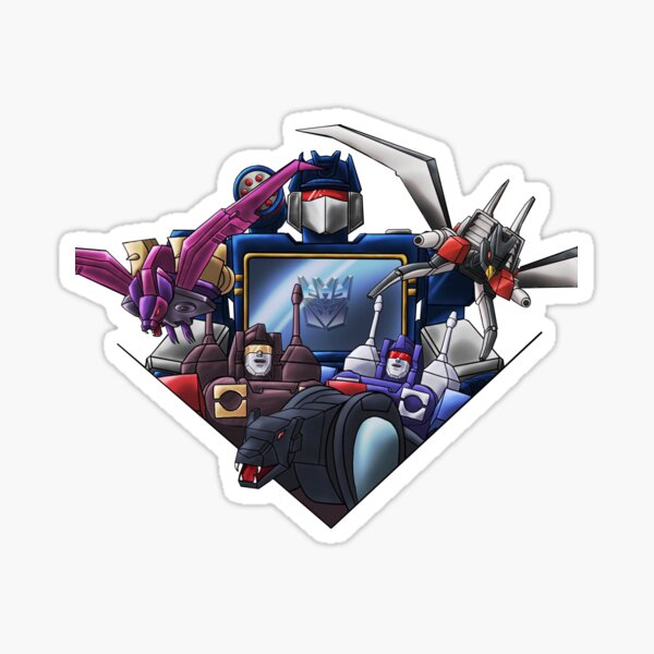 "Soundwave" Sticker for Sale by planetcybertron | Redbubble