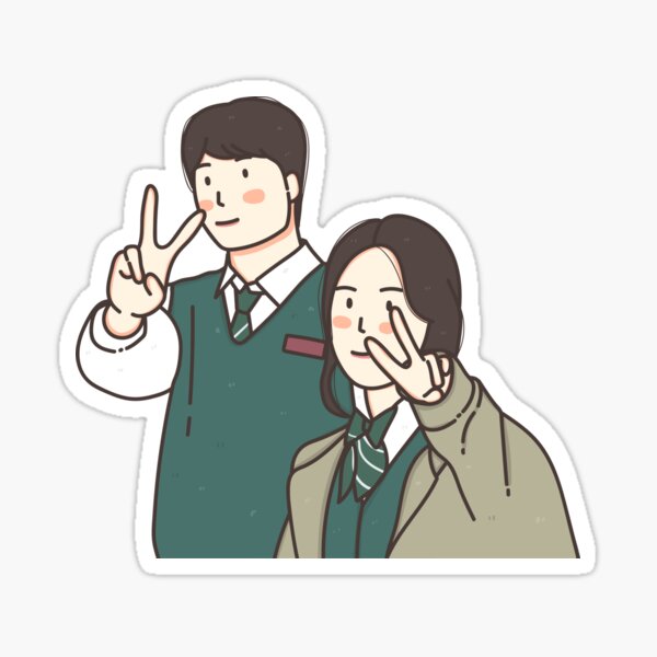 "All of Us Are Dead" Sticker for Sale by niremme | Redbubble