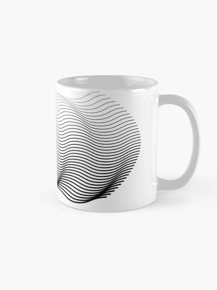 "Abstract 3D wireframe geometric shape isolated on white background ...