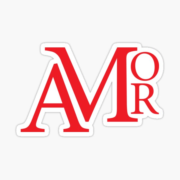 "Amor design for Valentines Day - Love design" Sticker for Sale by ...