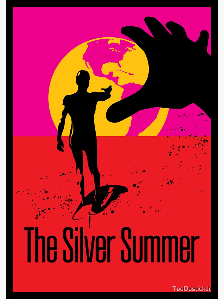 "The Silver Summer" Sticker for Sale by TedDastickJr | Redbubble