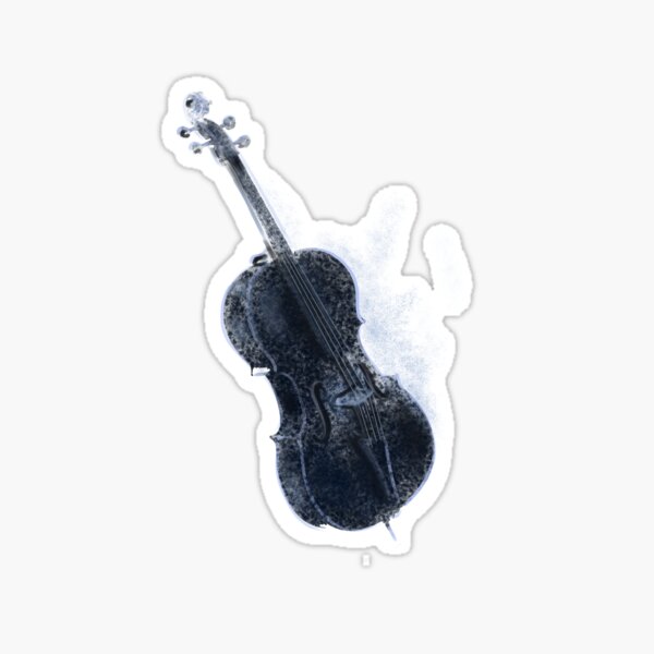 "Cello" Sticker for Sale by Themys24 | Redbubble