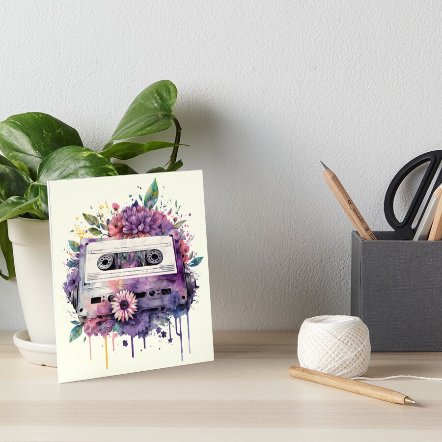 "Cassette music retro tape 80s vintage cassette tape cool funny 90s ...
