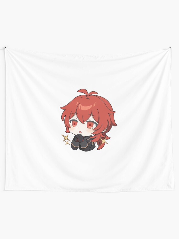 "⭐⭐⭐⭐⭐Diluc Genshin Impact Fanart Chibi Diluc Fanart Waku Waku Diluc ...