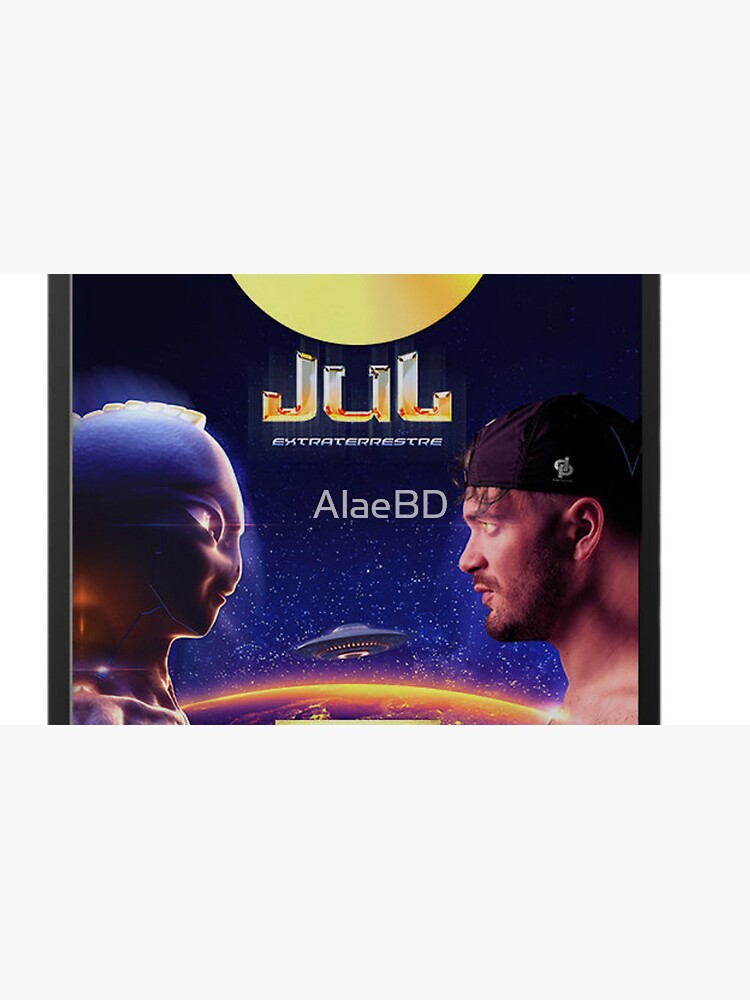 Mug à café avec l'œuvre « jul disque d'or » de l'artiste AlaeBD | Redbubble