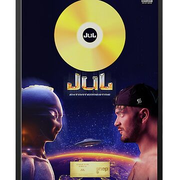 Mug à café avec l'œuvre « jul disque d'or » de l'artiste AlaeBD | Redbubble