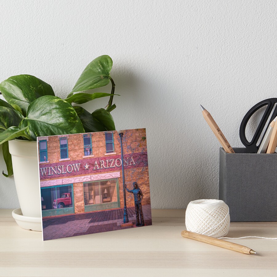 "Winslow, Arizona" Sticker for Sale by Vivian Thompson | Redbubble