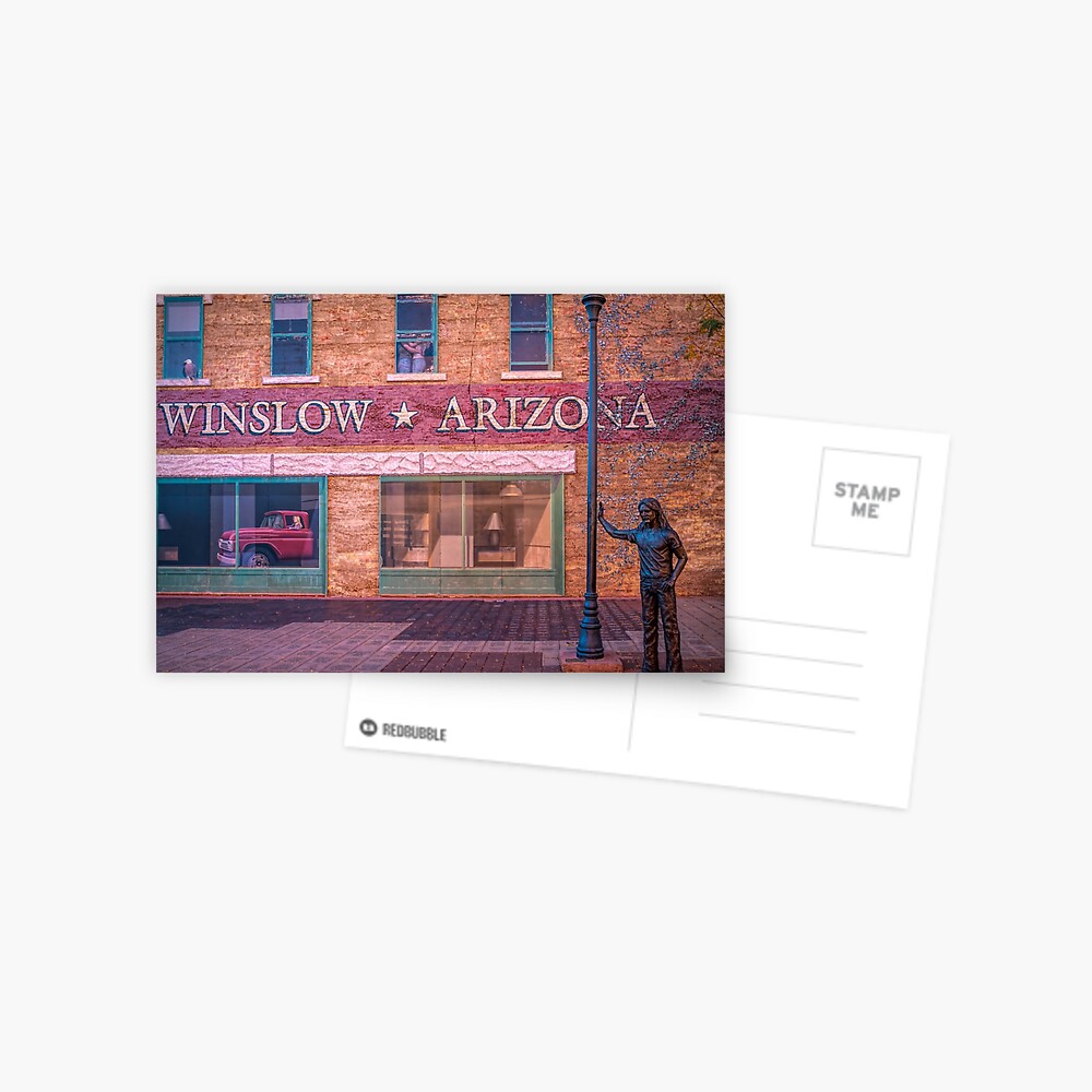 "Winslow, Arizona" Sticker for Sale by Vivian Thompson | Redbubble