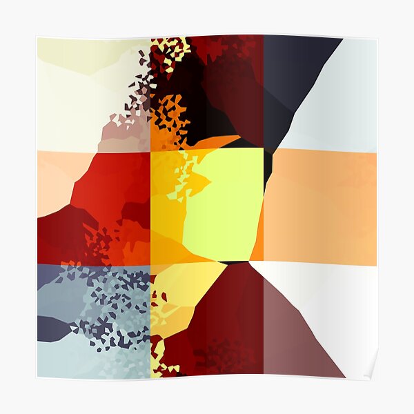 "dissolving portrait" Poster for Sale by chromaticscales | Redbubble