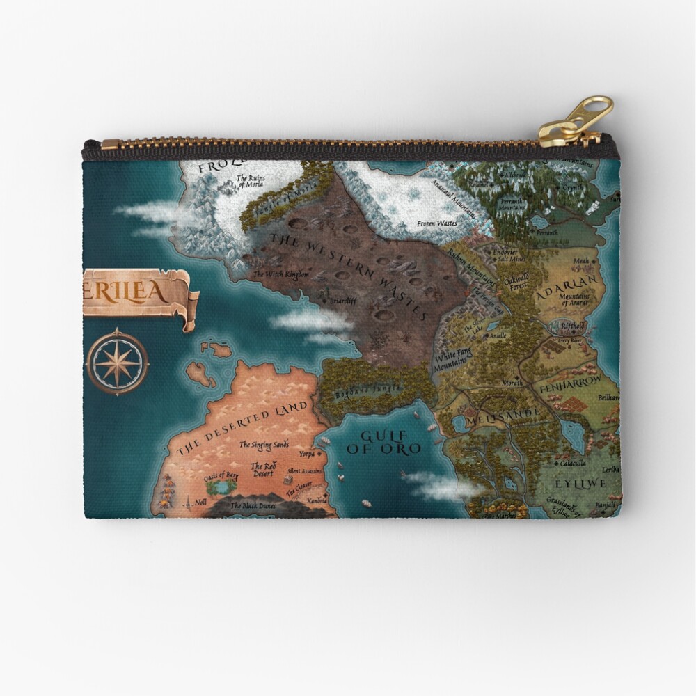 "Erilea Map (TOG)" Poster for Sale by P-dulcis | Redbubble