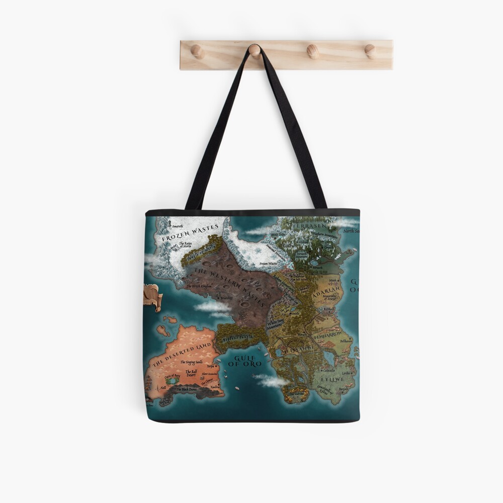 "Erilea Map (TOG)" Poster for Sale by P-dulcis | Redbubble