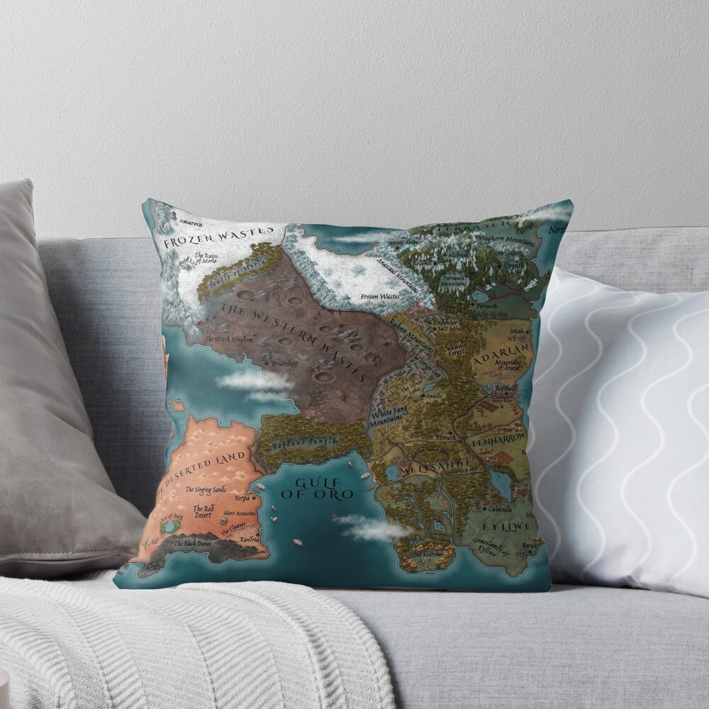 "Erilea Map (TOG)" Poster for Sale by P-dulcis | Redbubble