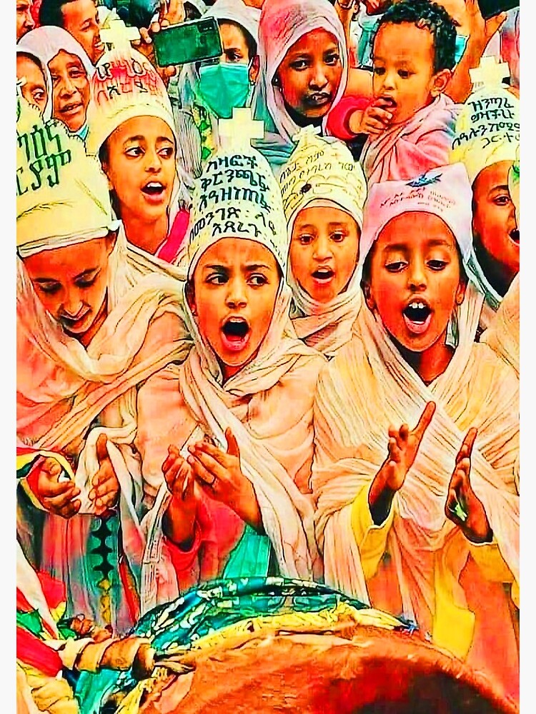 " Ethiopian timket" Poster for Sale by ambesaw | Redbubble